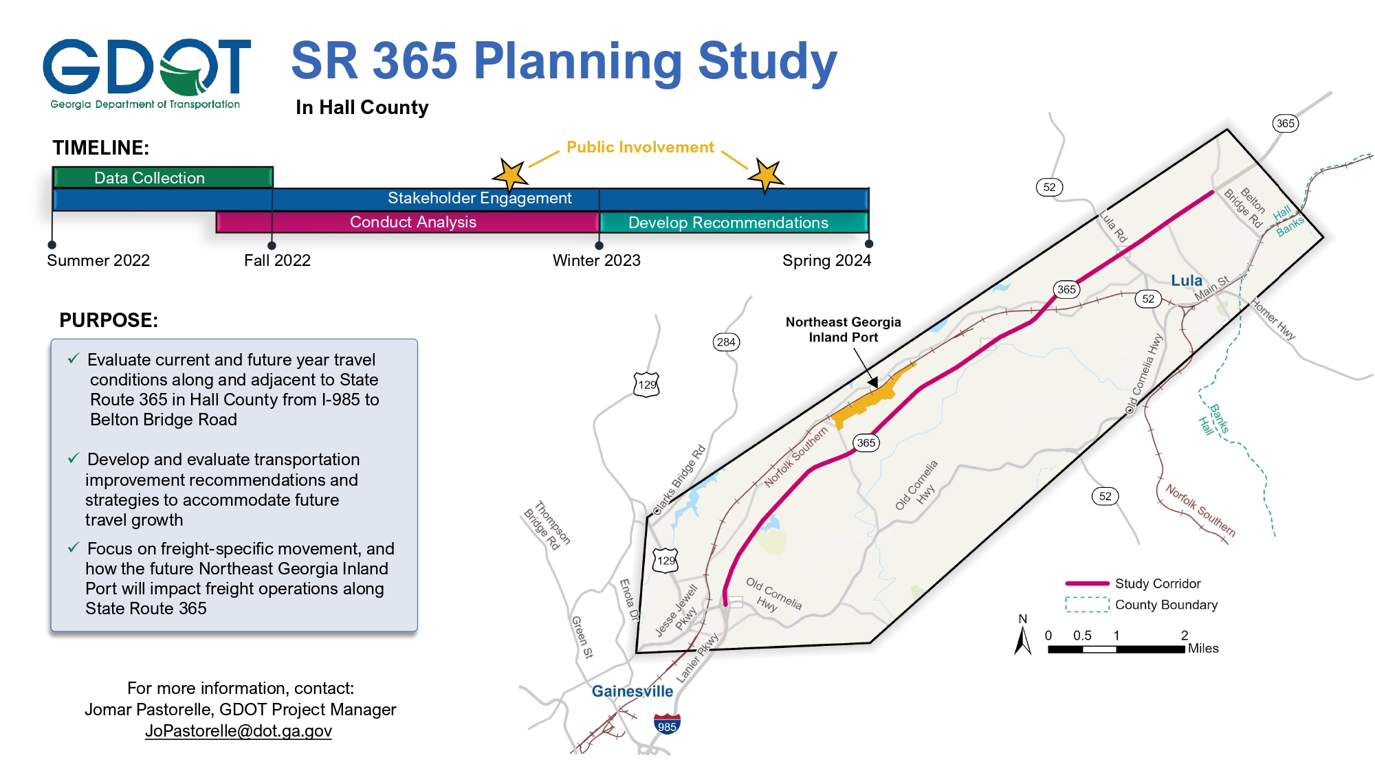 State Route 365 Planning Study